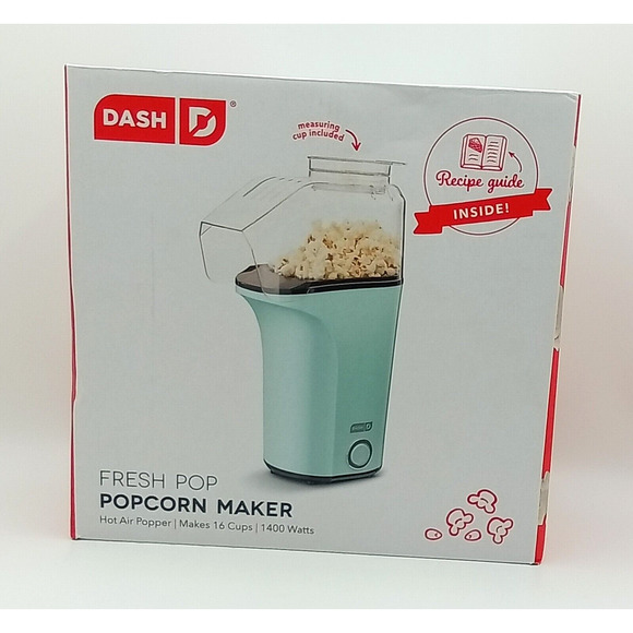 dash | Kitchen | Dash Fresh Pop Popcorn Maker Hot Air Popper 6 Cups140 Watts | Poshmark